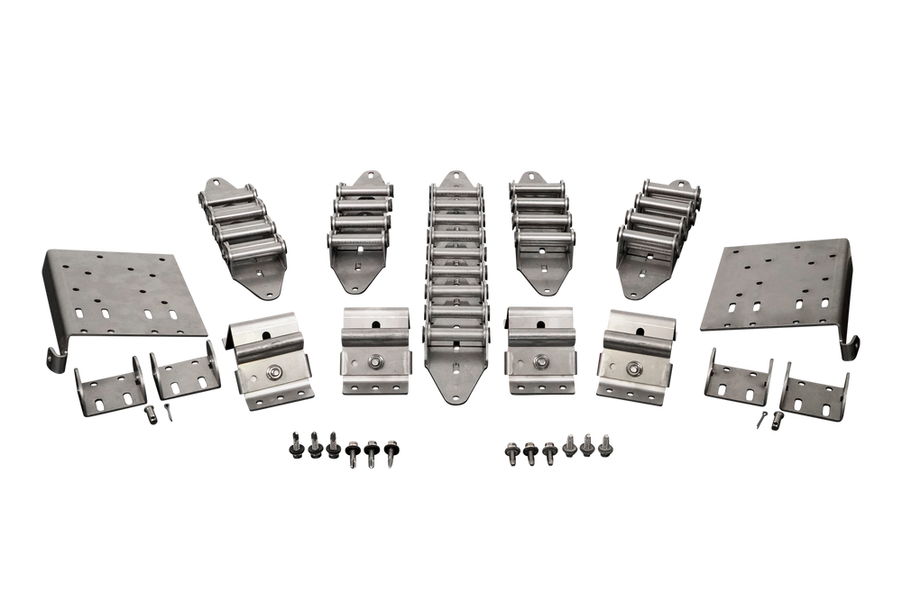 Face Hardware Kit - 3 Inch Track | Double End Stile